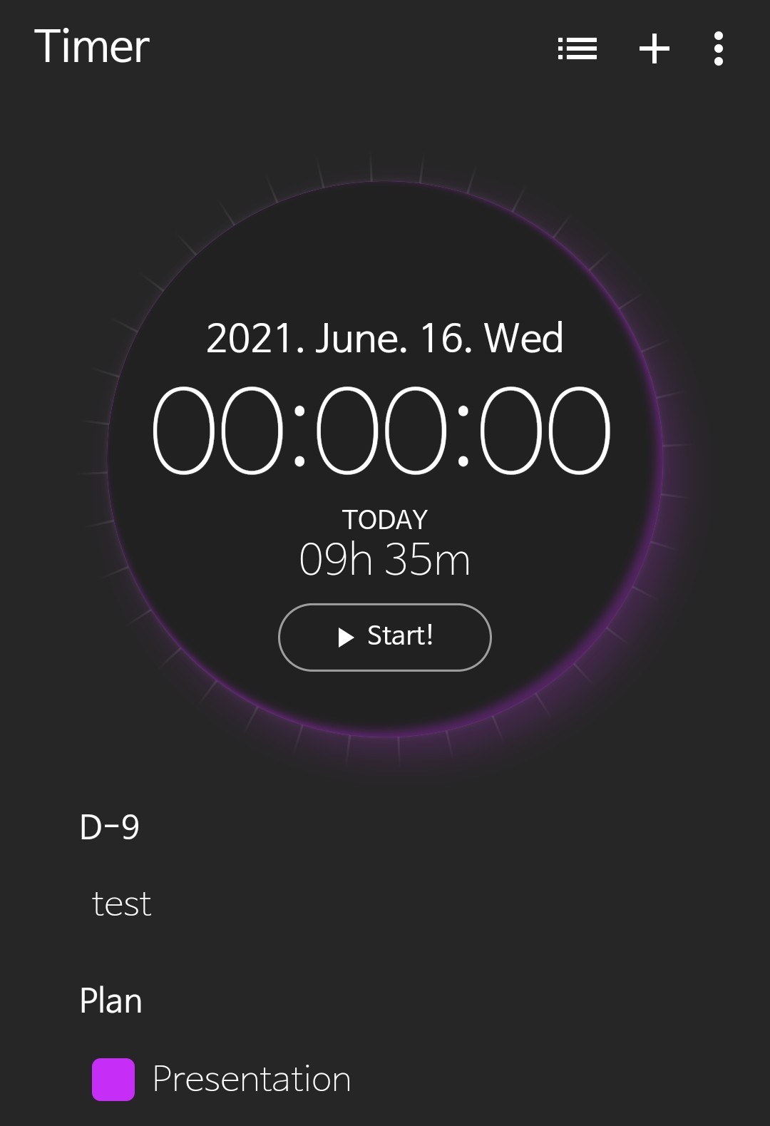 Dote Timer – Tutorial – Dote Timer